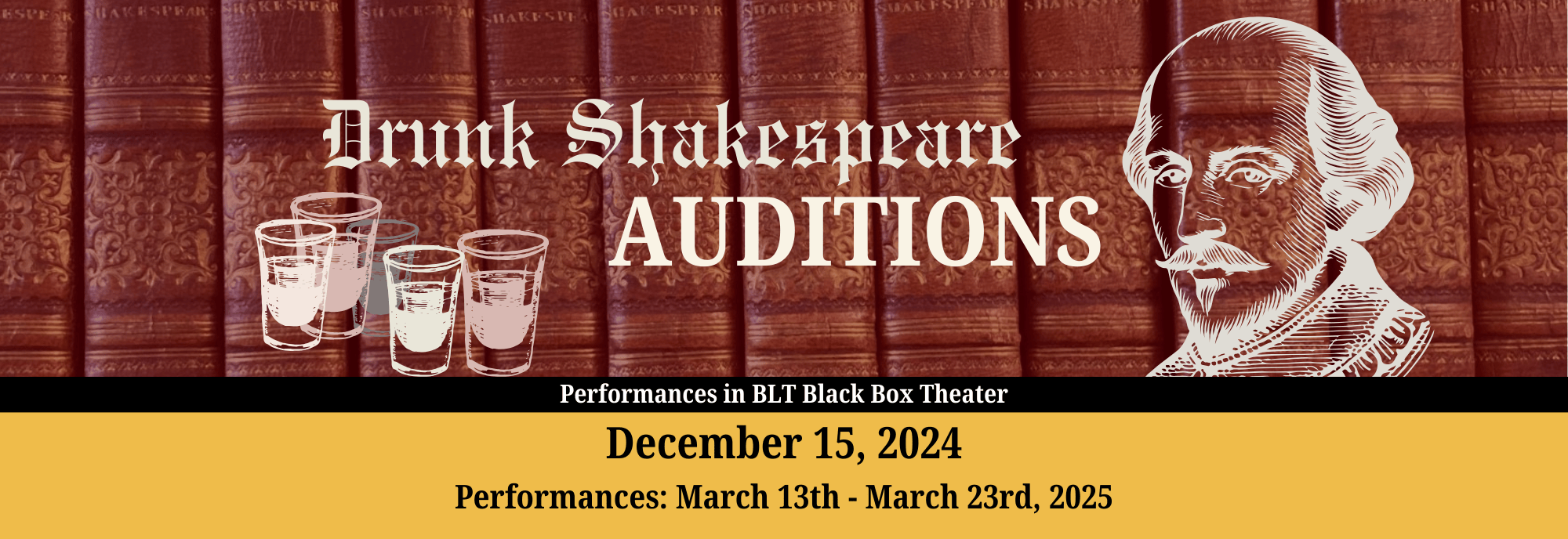 Drunk Shakespeare Auditions
